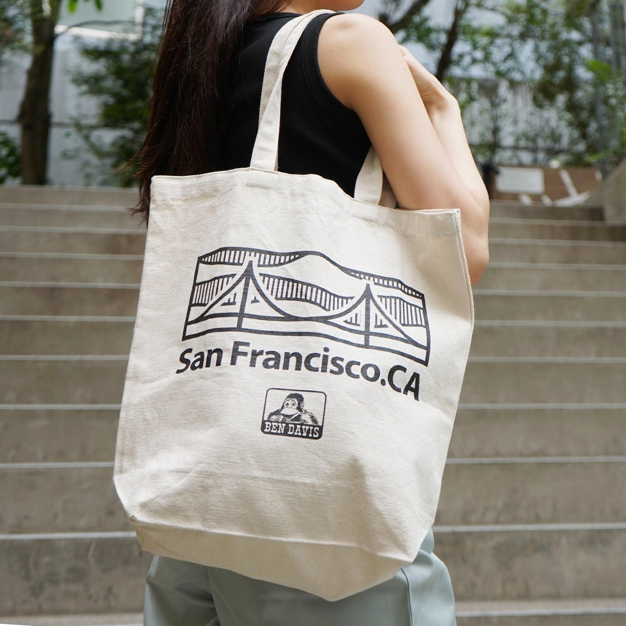 ORGANIC COTTON TOTE - B – ベンデイビス公式通販サイト